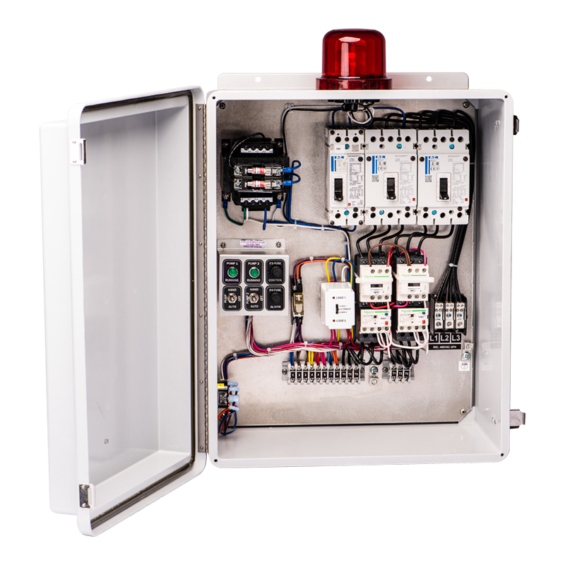 SPI - 90000-590 - Duplex 3 Phase Control Panel - PumpPros
